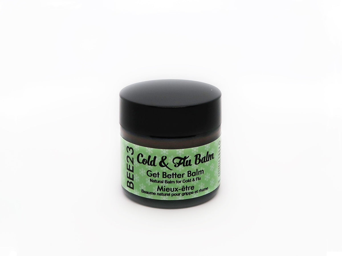 Cold & Flu Balm - Get Better Natural Balm. Opens airways + eases cough ...